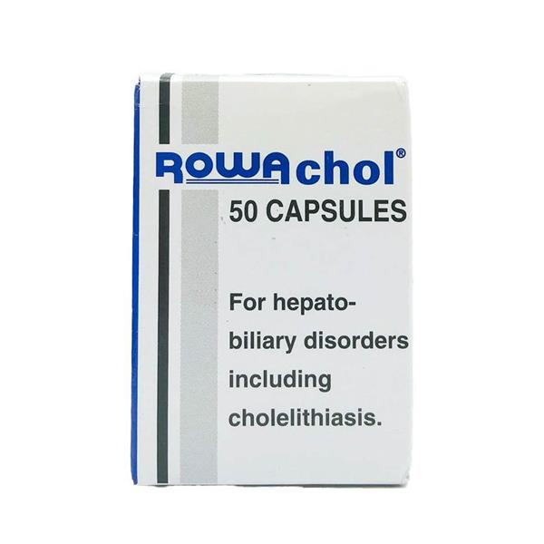 Rowa Rowachol Capsules 50 – Gallstone Dissolution – McGorisks Health ...