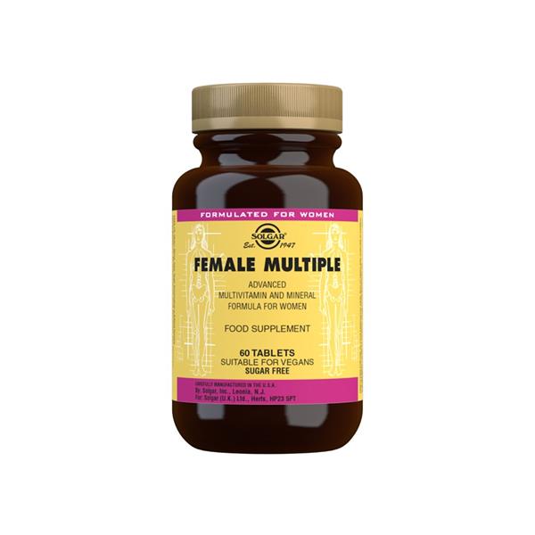 Solgar Female Multiple Tablets 60 Pack - Women’s Multivitamin ...